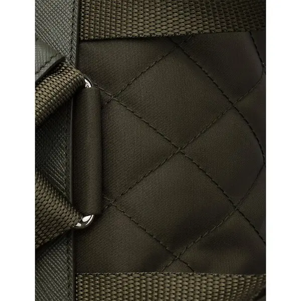 Prada Quilted Re-nylon Backpack - Green