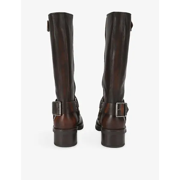 Steve Madden Bonetta High-leg Leather Boots
