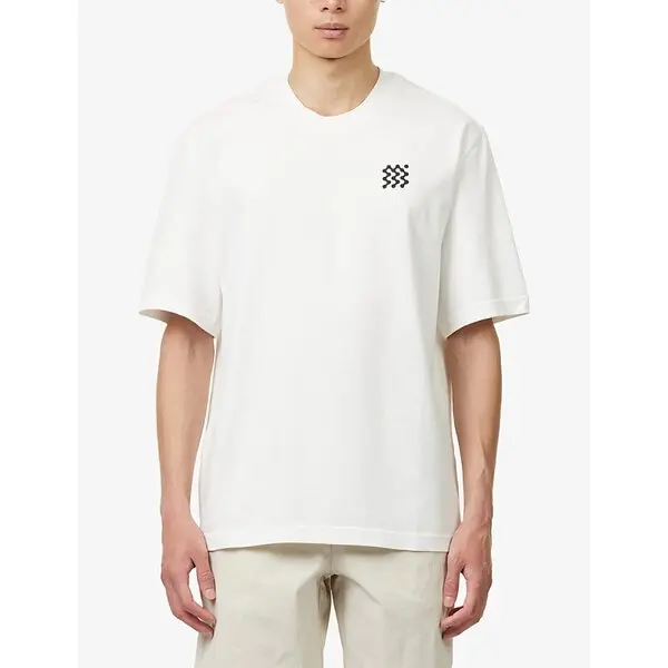 MANORS Mga Short-sleeved Cotton-jersey T-shirt
