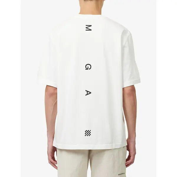 MANORS Mga Short-sleeved Cotton-jersey T-shirt