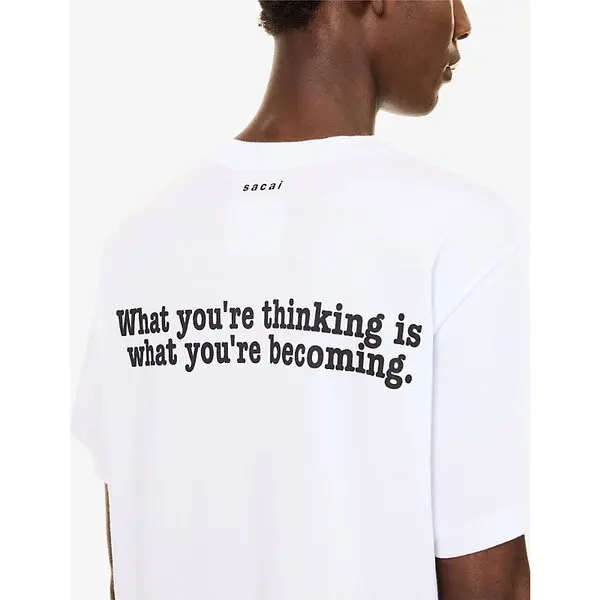 Sacai Ali Graphic-print Cotton T-shirt