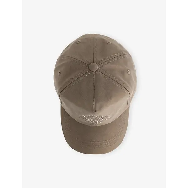 THE COUTURE CLUB Embroidered Cotton Trucker Cap