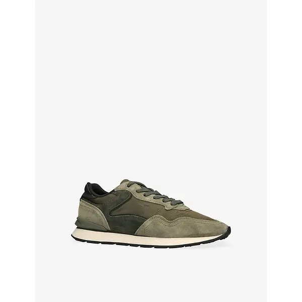 HOFF Suede And Shell Trainers - Green
