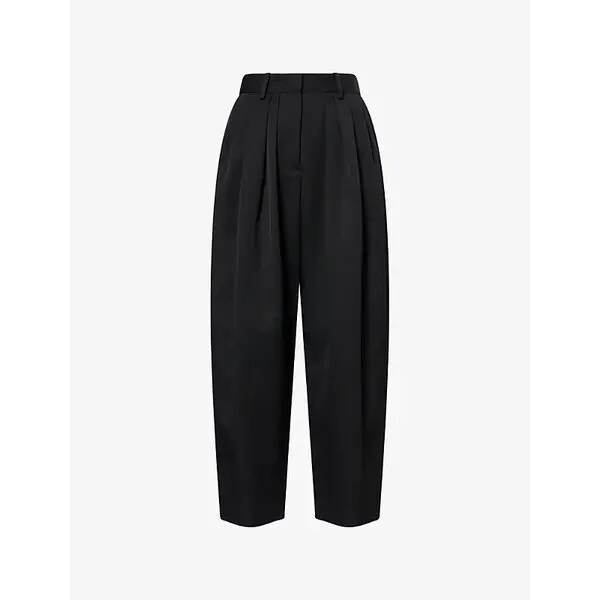 Isabel Marant Étoile Janice Pleated Wool Trousers