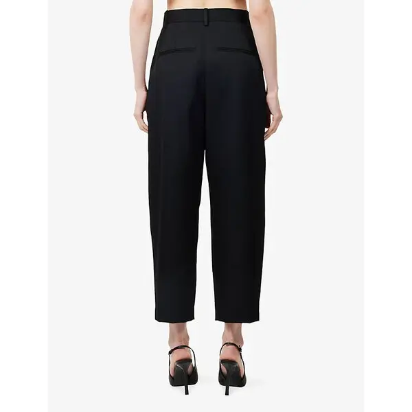Isabel Marant Étoile Janice Pleated Wool Trousers