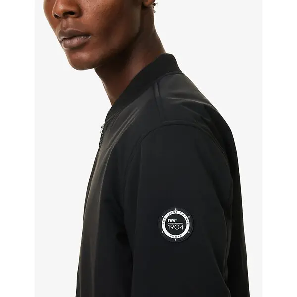 FIFA 1904 Logo-patch Padded Bomber Jacket