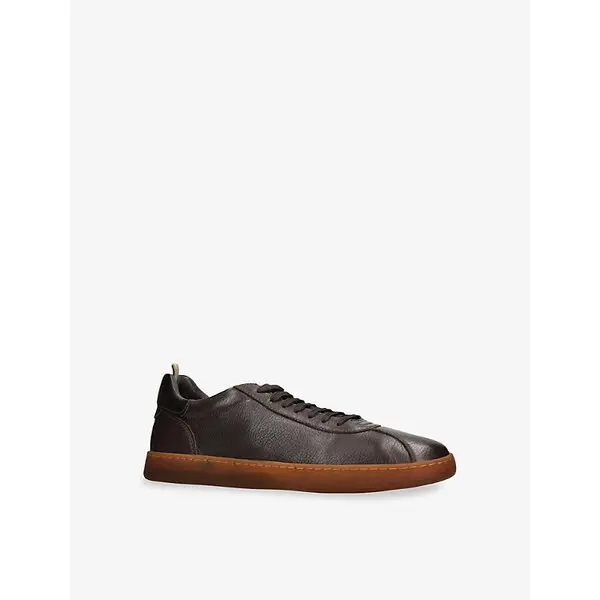 Officine Creative Halo Leather Lace Up Trainers
