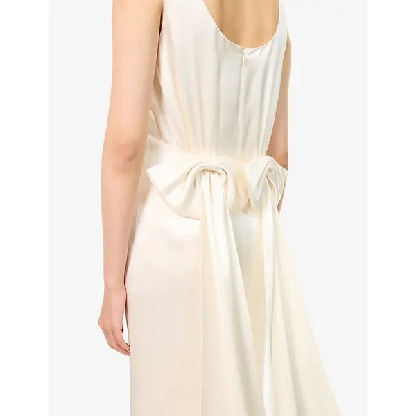 Huishan Zhang Rosa Floral-embellished Gown