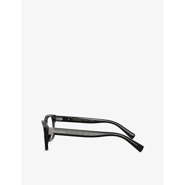 Dolce & Gabbana Square Frame Acetate Eyeglasses