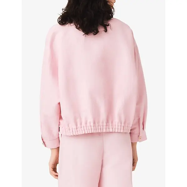 Maje Oversized Bomber Jacket