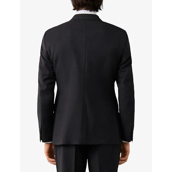 HACKETT Tailored Single-breasted Wool Blazer