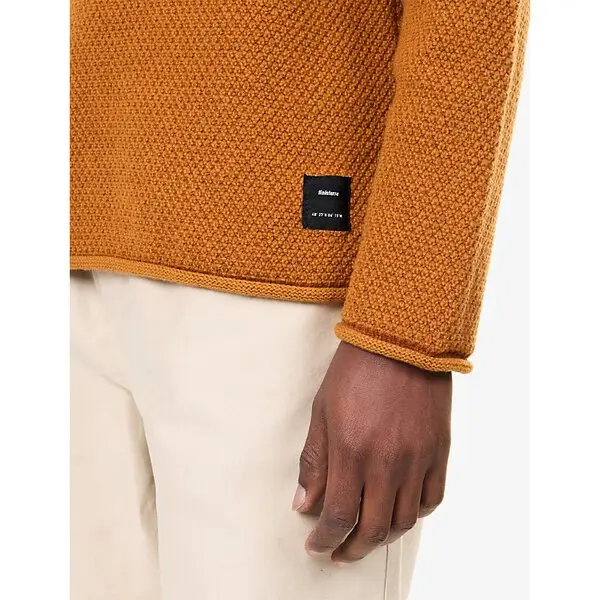 FINISTERRE Crew Neck Wool Blend Jumper