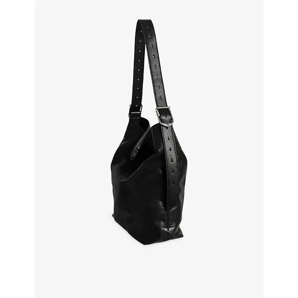 Zadig&Voltaire Jane Leather Hobo Bag