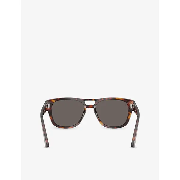 Persol Po3366s Square-frame Acetate Sunglasses - Brown