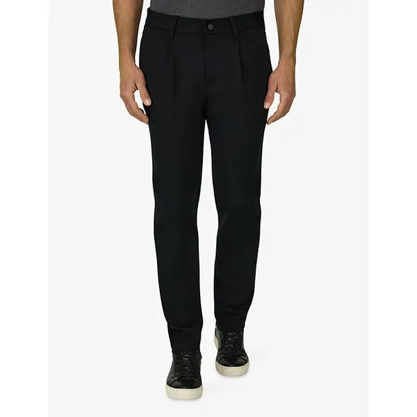 Boggi Milano Trousers In Technical Wool B Tech