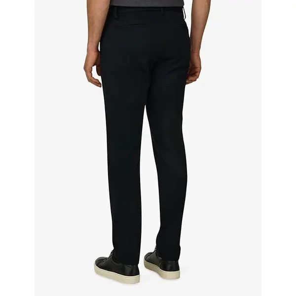 Boggi Milano Trousers In Technical Wool B Tech