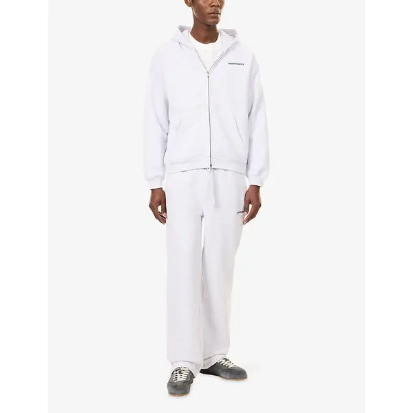 THE COUTURE CLUB Micro Copyright Logo-print Cotton Jogging Bottoms