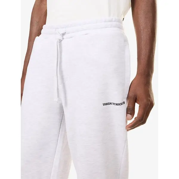 THE COUTURE CLUB Micro Copyright Logo-print Cotton Jogging Bottoms