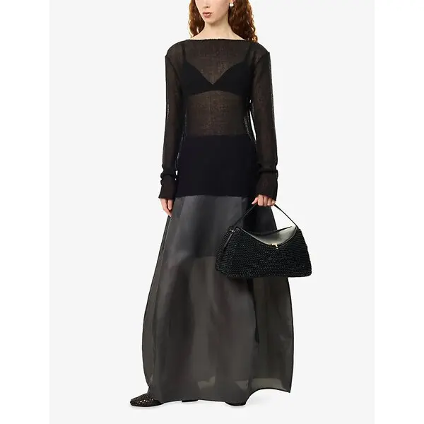 RUOHAN Alba Semi-sheer Wool Top