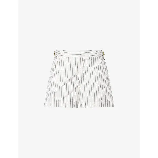 Orlebar Brown Seersucker Tailored Swim Shorts - Latte
