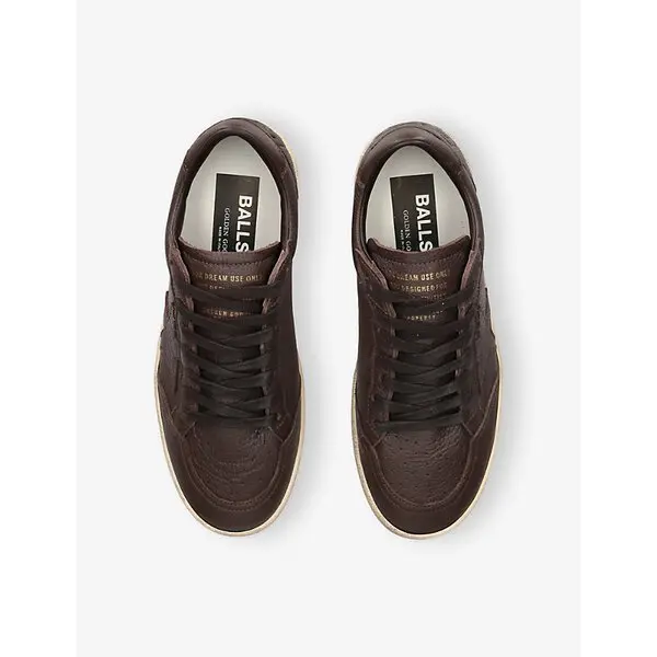 GOLDEN GOOSE Ballstar Leather Trainers