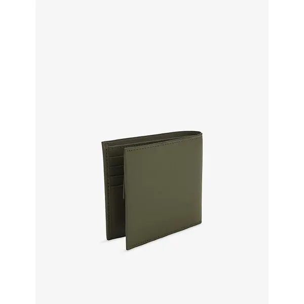 BOSS Logo-plaque Leather Wallet