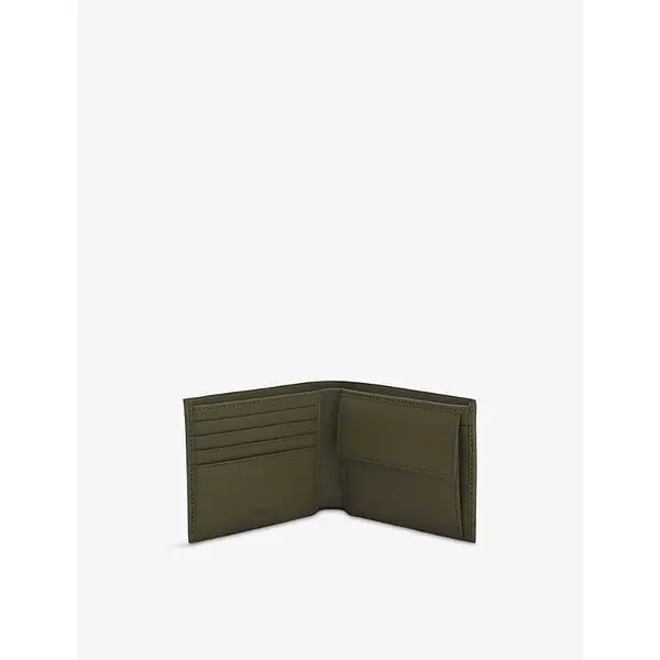 BOSS Logo-plaque Leather Wallet