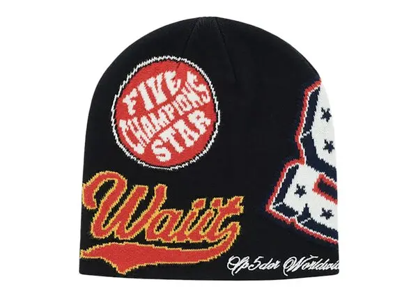 SP5DER District Varsity Skully Beanie