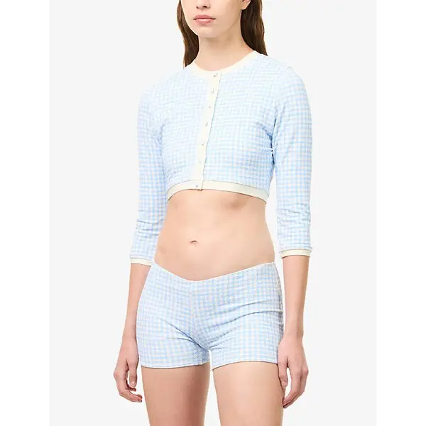 Monday Swimwear Cali Checked Swim Shorts