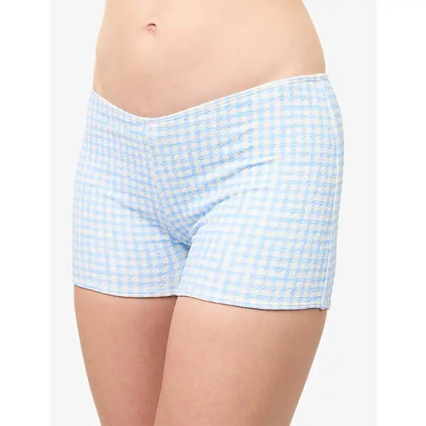 Monday Swimwear Cali Checked Swim Shorts