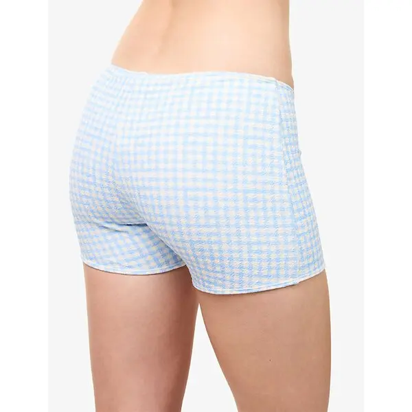 Monday Swimwear Cali Checked Swim Shorts