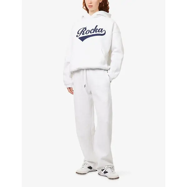 RU & ROCKA Logo Print Jogging Bottoms