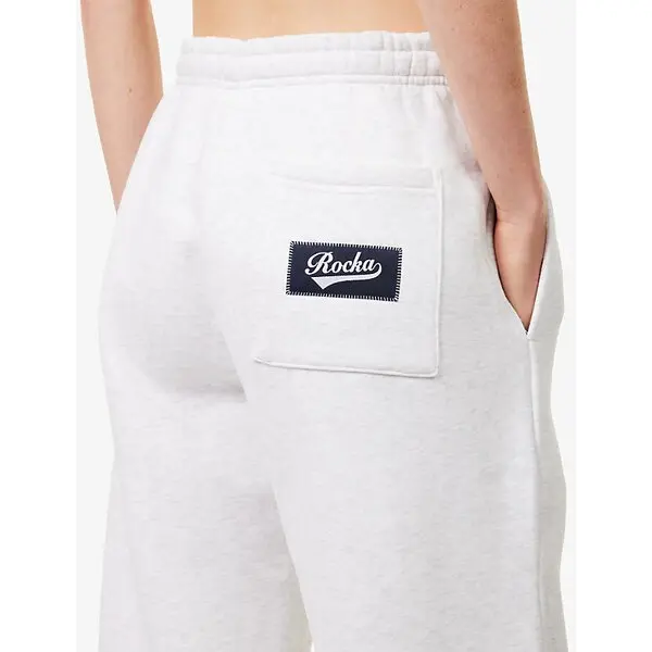 RU & ROCKA Logo Print Jogging Bottoms