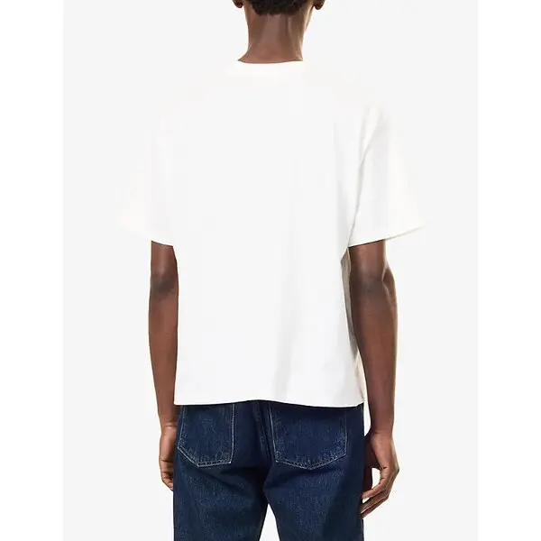 NOT BORING Awar Qalb Graphic-print Cotton T-shirt