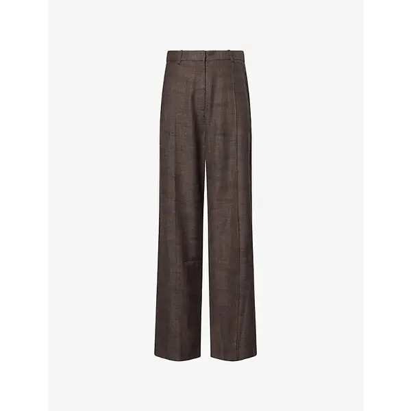 Camilla And Marc Verna Straight-leg Wool-blend Trousers