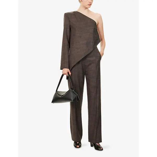 Camilla And Marc Verna Straight-leg Wool-blend Trousers