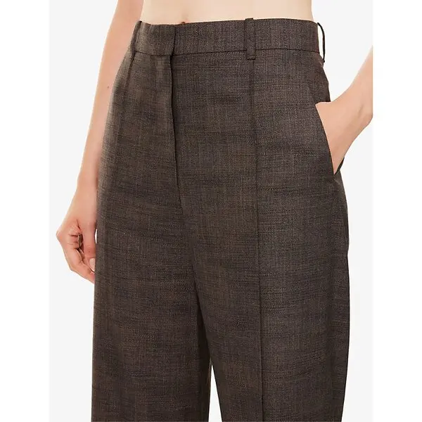 Camilla And Marc Verna Straight-leg Wool-blend Trousers