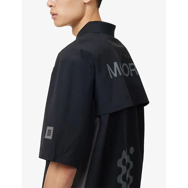 MANORS Shooter Branded Stretch-woven Polo Shirt