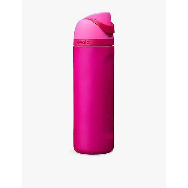 OWALA Freesip Stainless-steel Water Bottle 24oz - Read My Lips