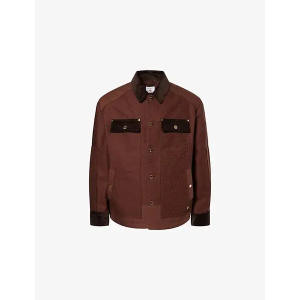 Casablanca Monogram-print Cotton Jacket