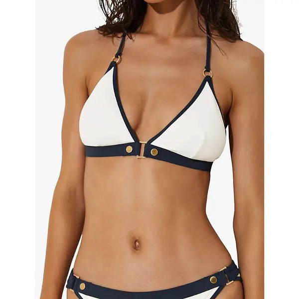 REISS Saskia Triangle Bikini Top