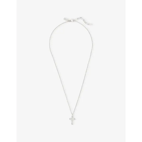 COMMONLINES Vintage Cross Sterling- Necklace