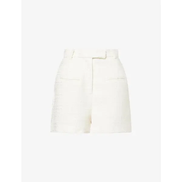 Oddmuse High-waist Tailored Bouclé Shorts