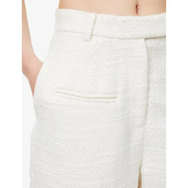Oddmuse High-waist Tailored Bouclé Shorts