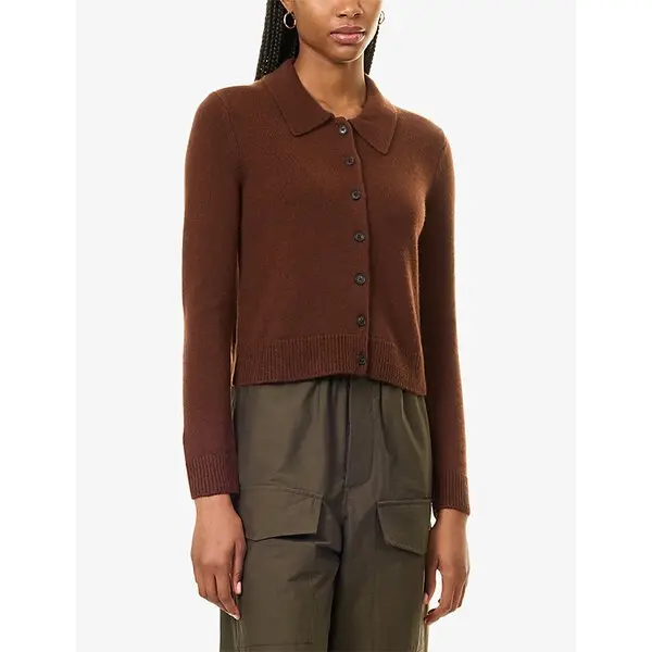 ME+EM Cashmere Button-through Cardigan