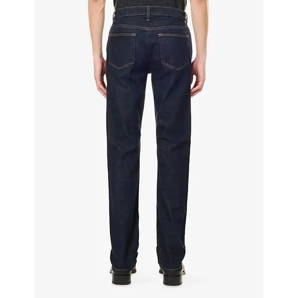 FRAME Modern Straight Slim-fit Denim Jeans - Infinite Navy