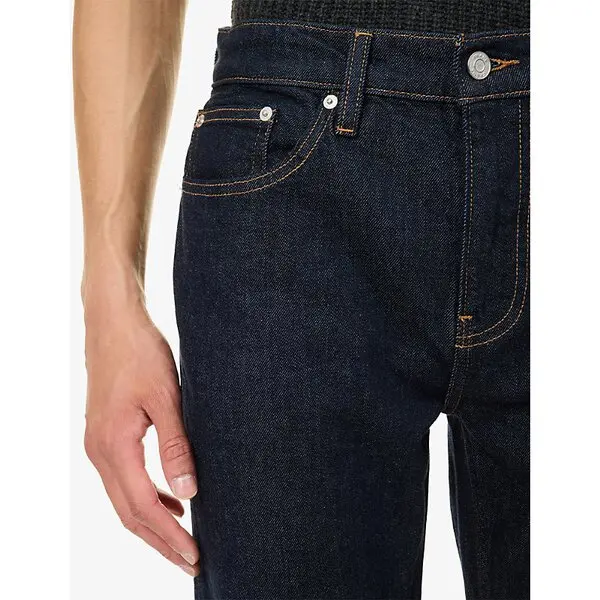 FRAME Modern Straight Slim-fit Denim Jeans - Infinite Navy