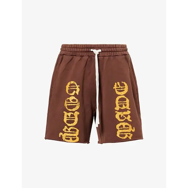 GODMADE Rise Logo Cotton Shorts