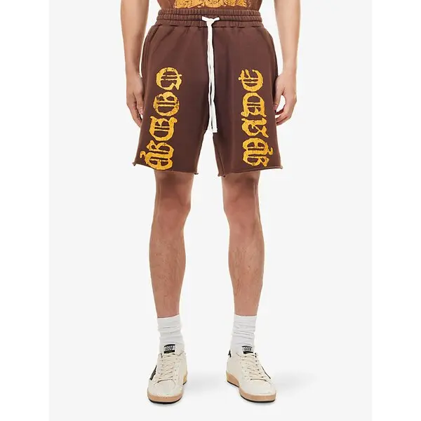 GODMADE Rise Logo Cotton Shorts