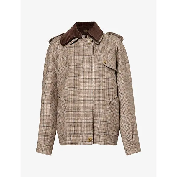 BLAZÉ MILANO Saona Chausie Padded Virgin-wool Trench Jacket - Beige
